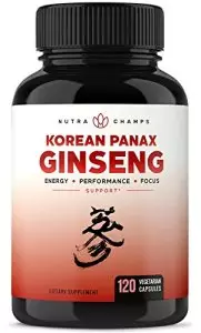 Koreyen Wouj Panax Ginseng