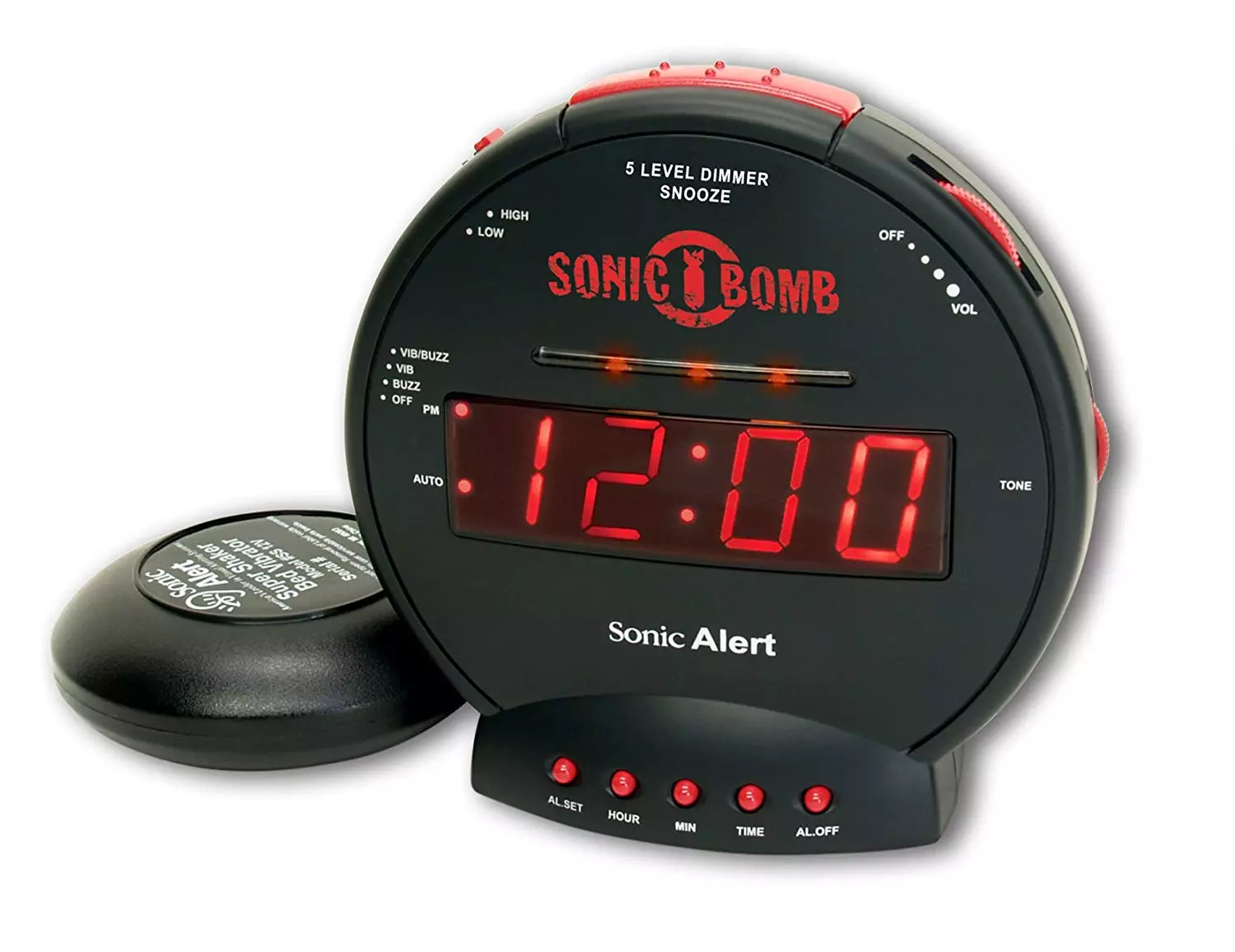 Sonic Alert Flashing Alarm