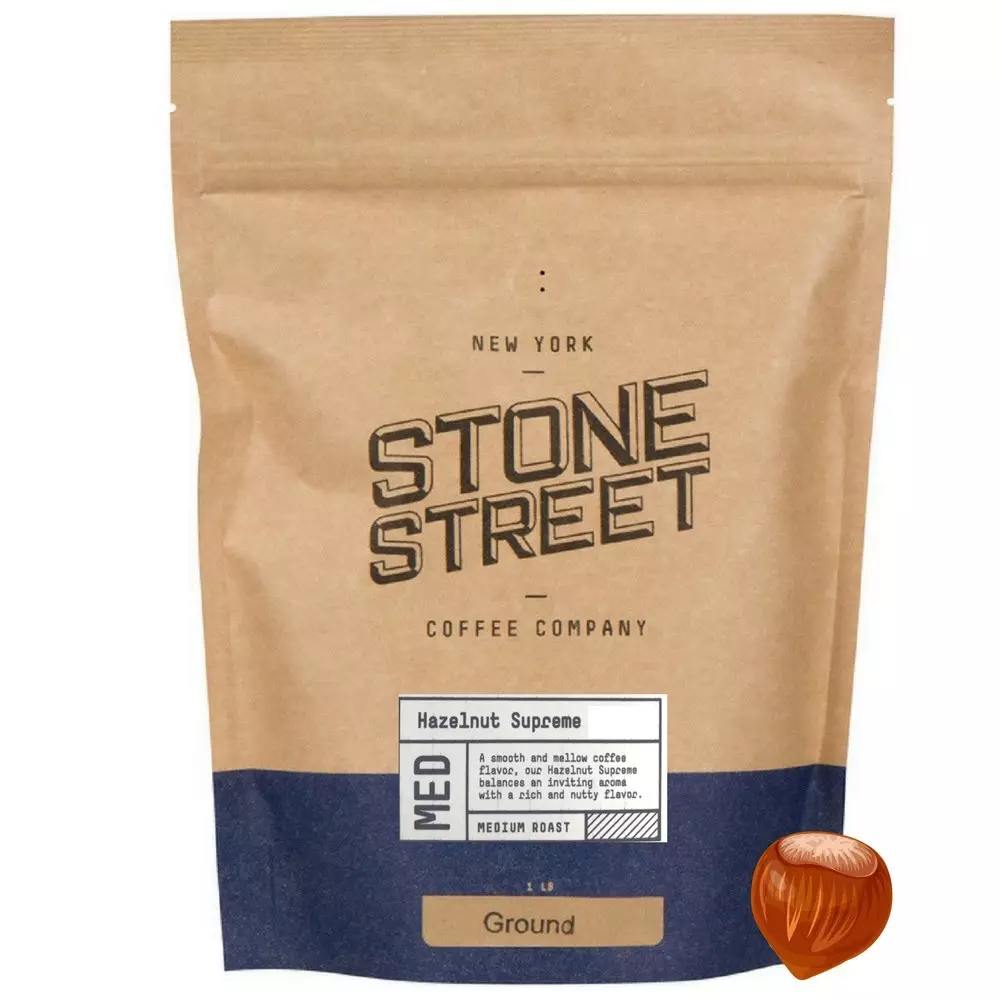Ụlọ ọrụ Stone Street Coffee Hazelnut Supreme