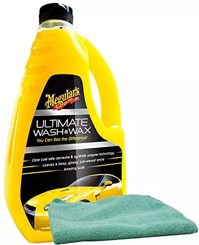 meguiar акыркы жуу жана кездеме менен мом