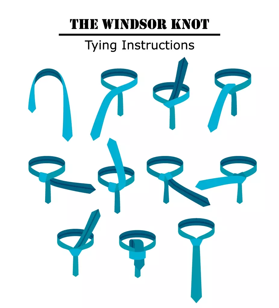 windsor knot ချည်နည်း