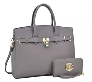 Dasein Awéwé Top cecekelan Satchel Handbag