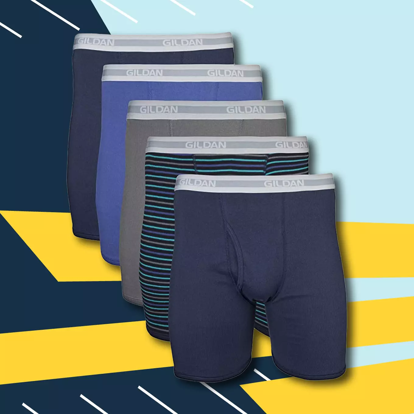 nejlepší a nejpohodlnější pánské spodní prádlo — Gildan Boxer Brief Multipack