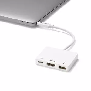 AmazonBasics USB 3.1 Aina ya C HDMI Adapta Multiport