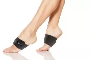 koporo compression fetolehang padded arch tšehetso