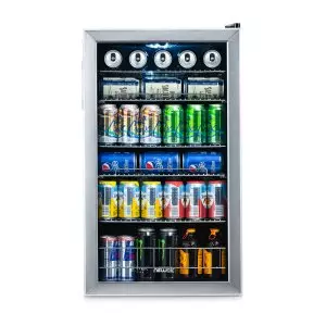 Newair Party Ready 독립형 음료 냉장고(와인 보관 포함)