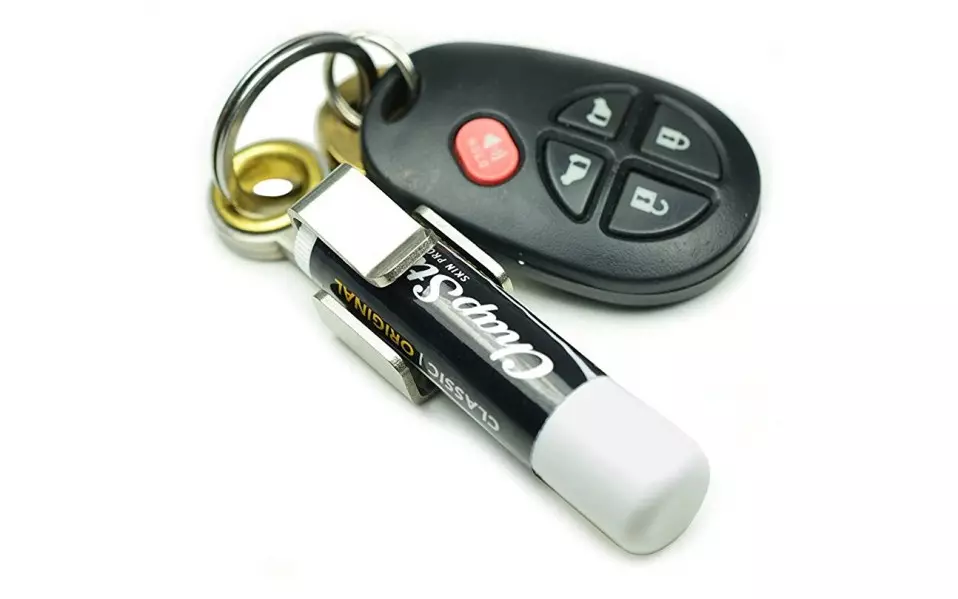 chapstick držač keychain amazon