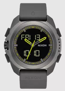 นาฬิกาดิจิตอล nixon สีเทา สีเขียว