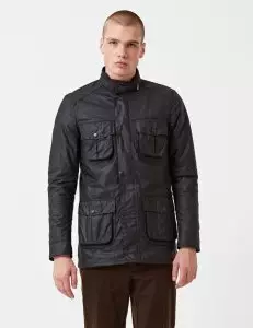 field jacket barbour black