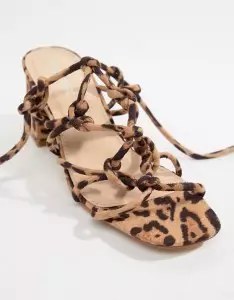 حذاء ذو 5 كعب بنقشة جلد الفهد لأقدام القطط 10182_3