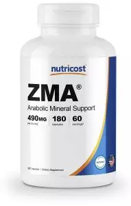 Nutricost ZMA 180 कॅप्सूल