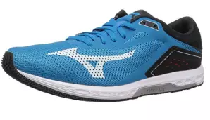 Këpucë vrapimi blu për meshkuj