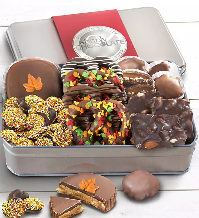 Кутия за празнични есенни сладкиши Simply Chocolate