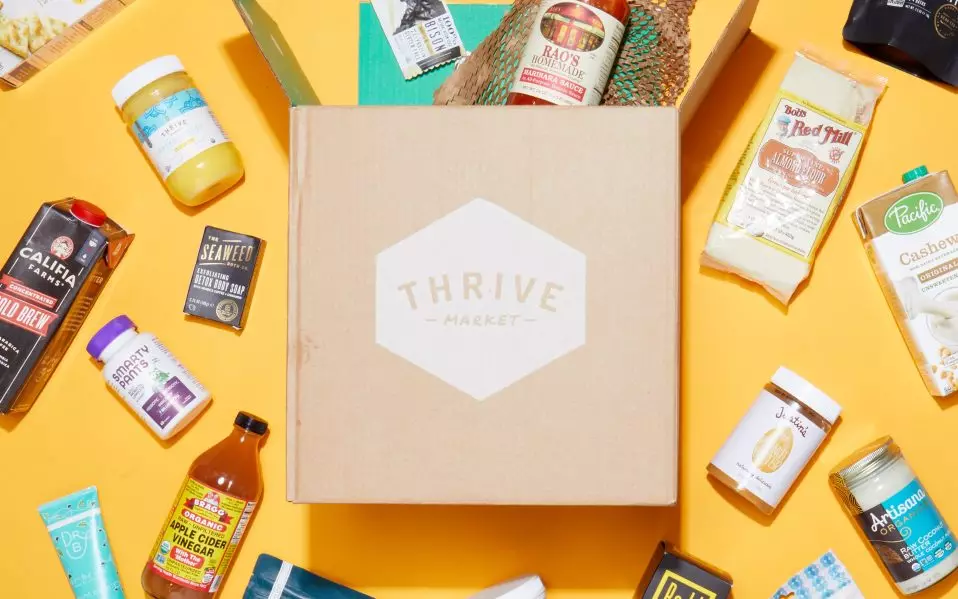thrive market review unboxing