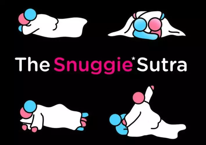 Snuggie Sutra na-egosi gị a