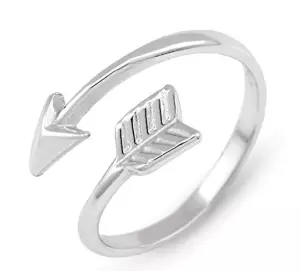 Sterling Silver Arrow Midi Ring