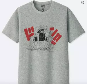 Grå Uniqlo T-shirt