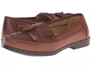 Marron Mocassins Western Femme