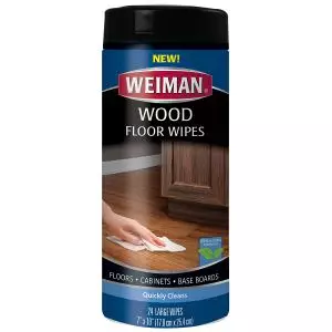 نحوه تمیز کردن دستمال مرطوب کف چوبی