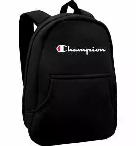 I-Black Backpack Champion logo