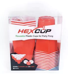 Beer Pong Party Cup Sett