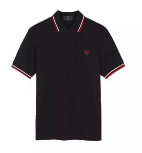 Musta poolopaita Fred Perry