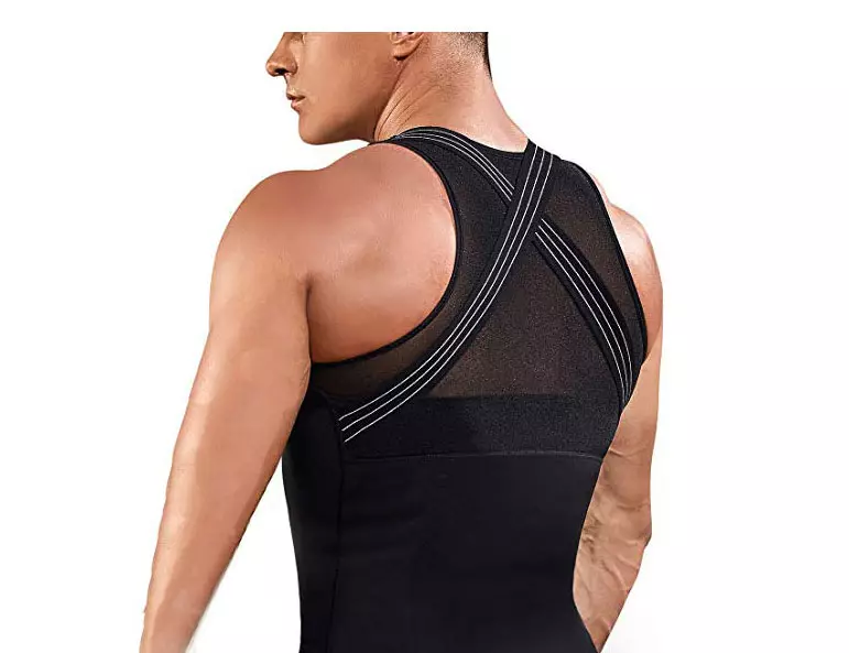 siapio corff ar gyfer dynion cywasgu shapewear