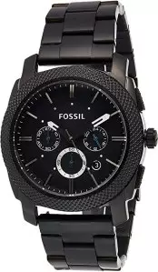 fosil potpuno crni sat