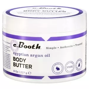 argan تیل c.booth جسم مکھن