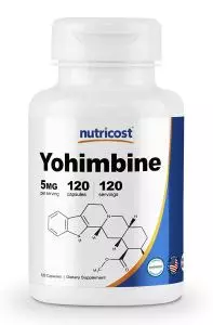 Yohimbine supplement ED
