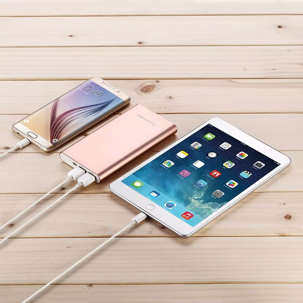 I-Rose Gold Portable Charger