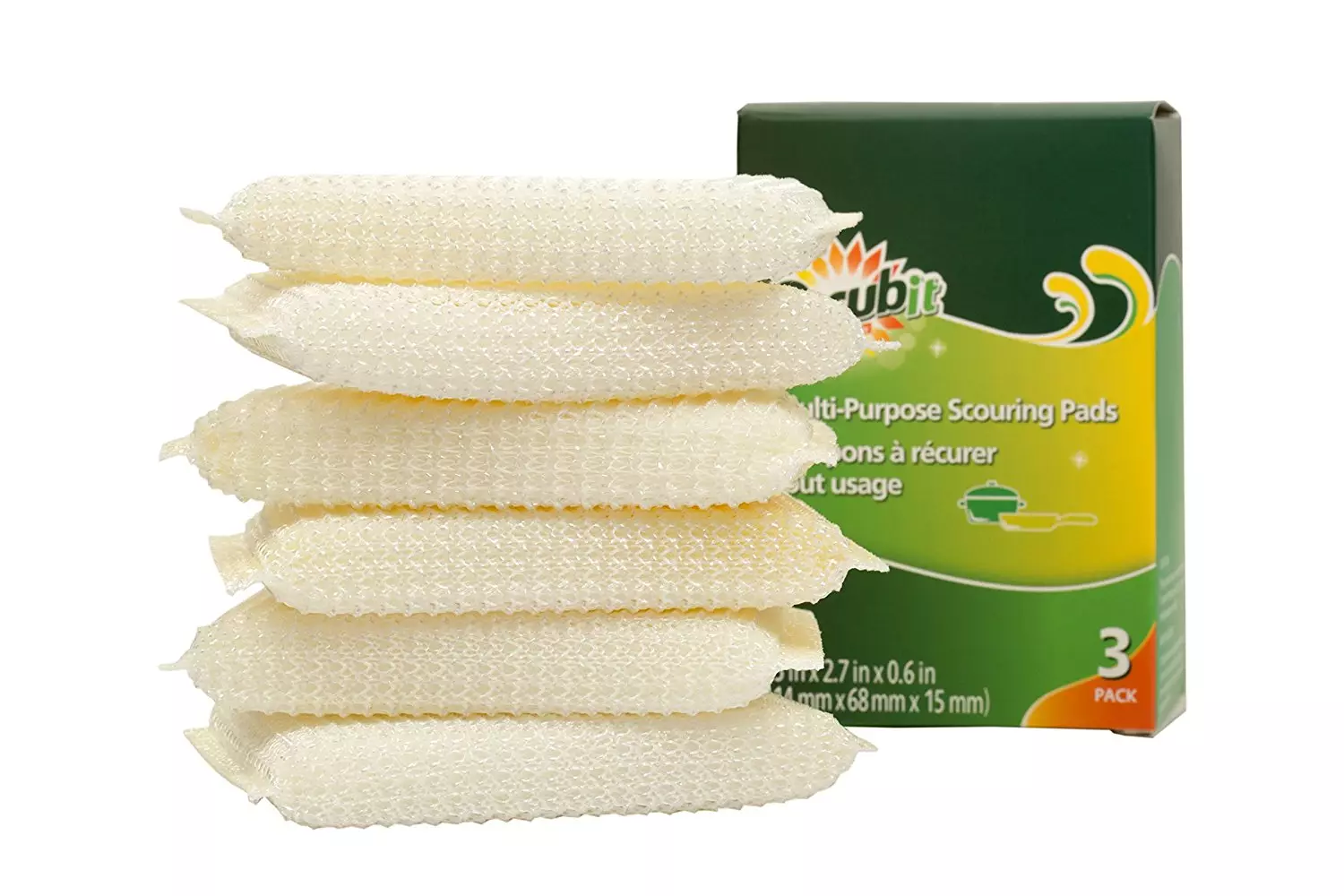 pinakamahusay na scrubber sa bahay na paglilinis ng Amazon scrub-it multi-use sponge