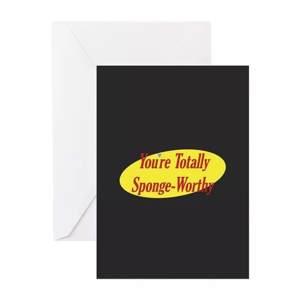 Sponge Worthy Seinfeld Card