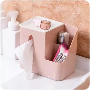 Elevin Tissue Box Organizer Amazon