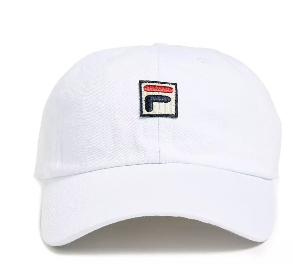 White Baseball Cap Fila