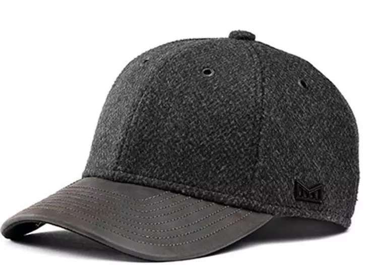 Grey Baseball Hat Wool