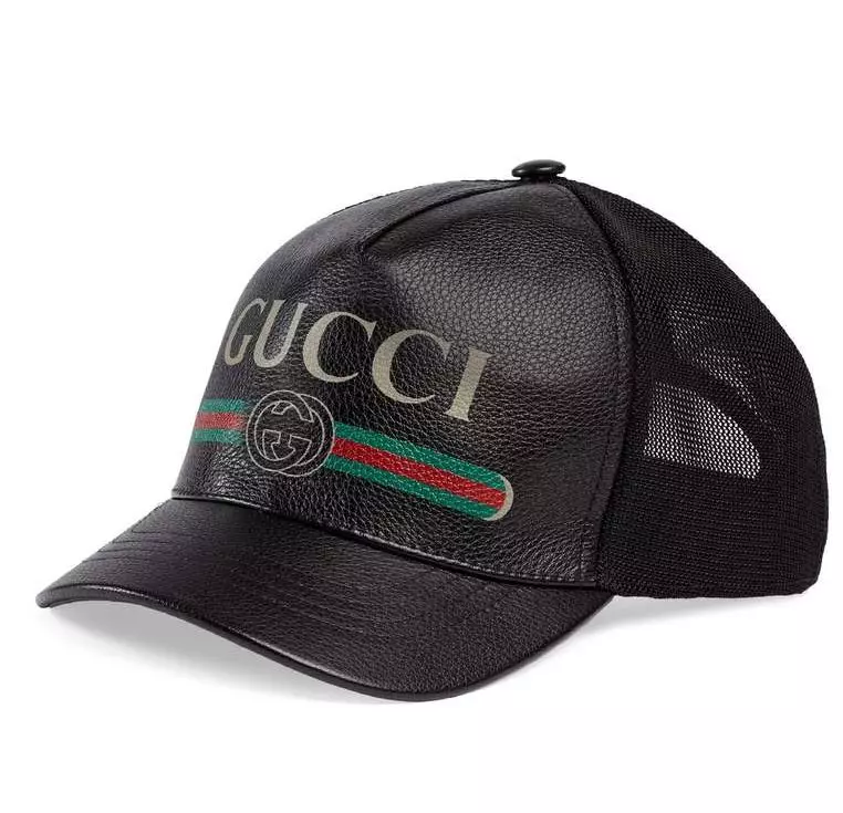 Mũ bóng chày Gucci đen