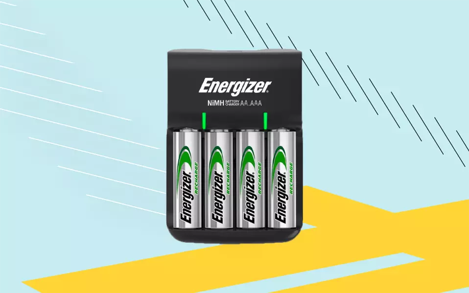 energizer ເຄື່ອງຊາດຫມໍ້ໄຟ rechargeable