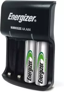 Recharge Energizer, Charger Basic ji bo Batteries Rechargeable