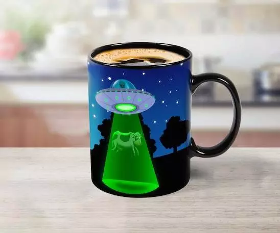ቀለም መቀየር UFO Mug