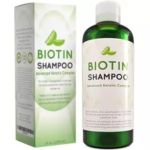 Hiustenlähtöä vähentävä shampoo Biotiini