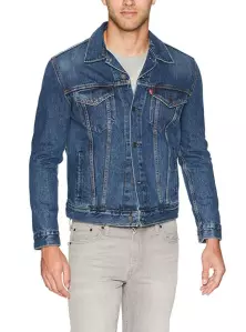 Denim جيڪٽ مردن جي ليوي جي