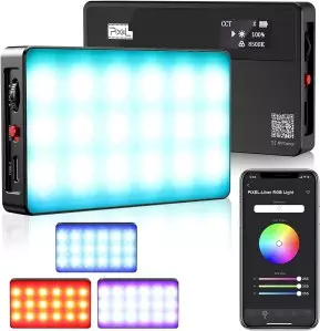 Видео светло на Pixel Liber RGB