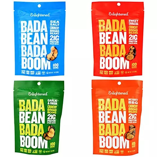 millors alternatives d'aperitius saludables il·luminats bada bean bada boom corn fruits secs