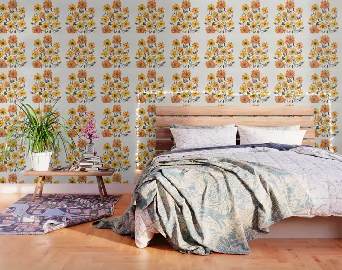 gagasan decor wallpaper removable pangalusna