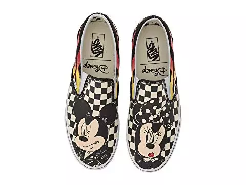 mickey mouse vans slip on shoes zappos