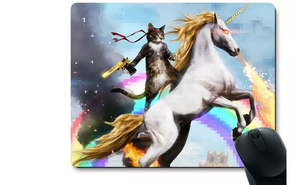 unicorn mouse pad