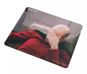 кілімок для мышы picard facepalm