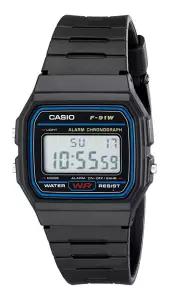 Qara Casio Sport Kişi