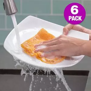 sponge ເຮືອນຄົວທາງເລືອກ scrubber ປອດໄພ